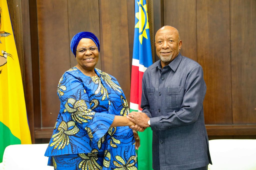 President Nandi-Ndaitwah celebrates Mbumba's 84th birthday - News - The ...