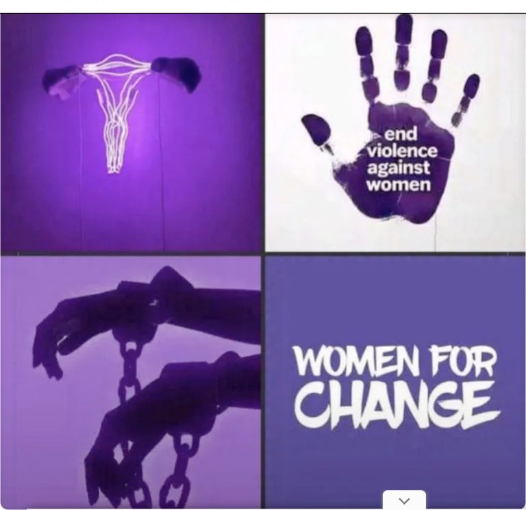 What to do after changing your profile picture to purple for GBV ...