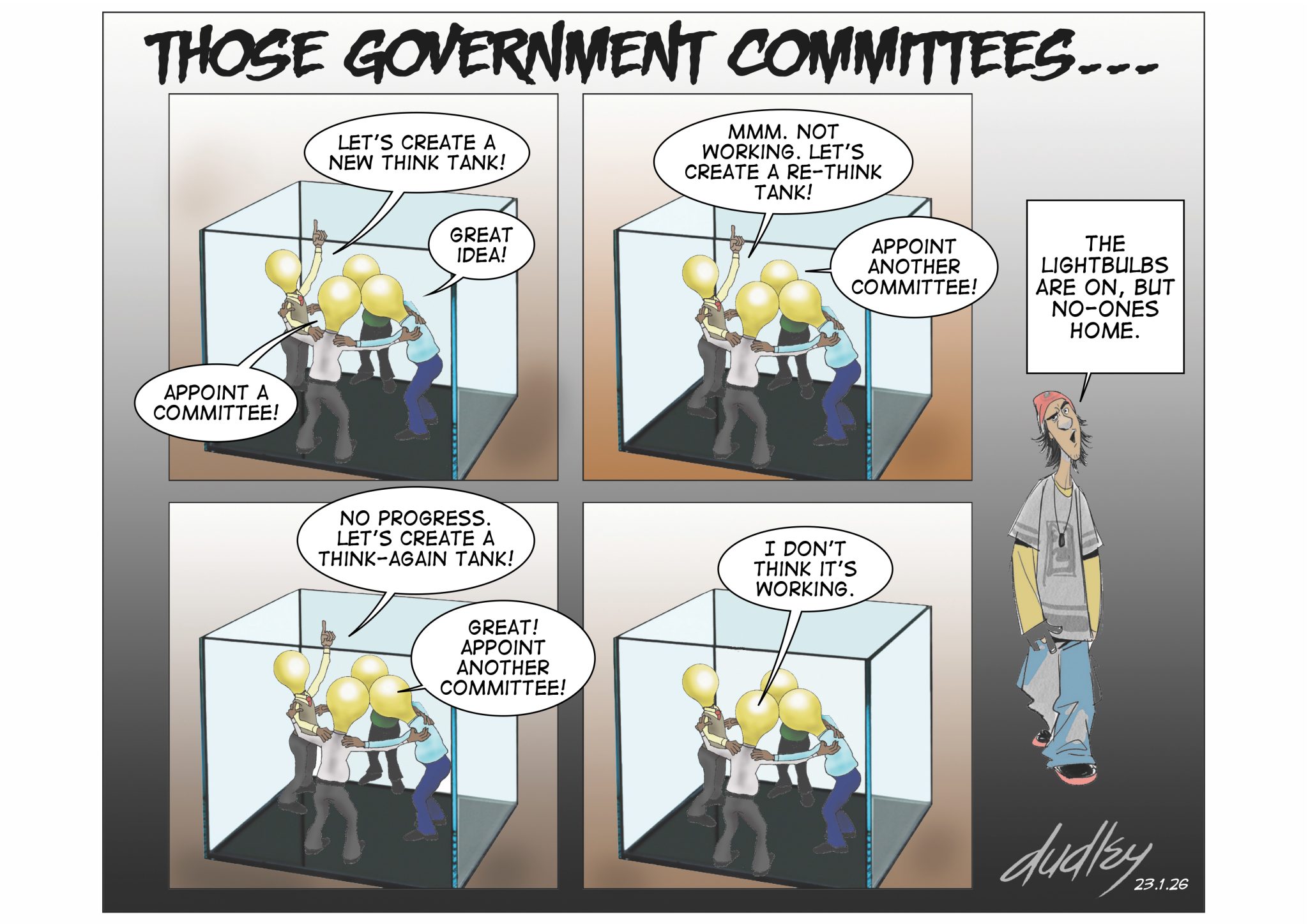 Those government committees ... - Cartoons - The Namibian