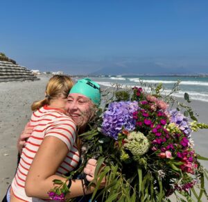 Van Rooyen completes double Robben Island swim - Sport - The Namibian